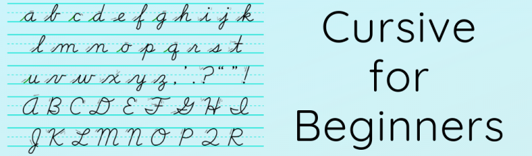 Cursive Writing for Beginners – Springfield City Library